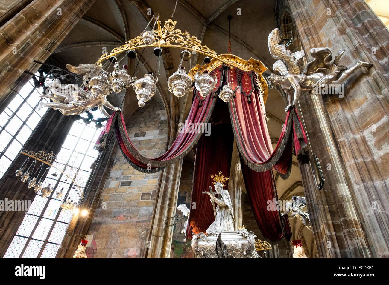Prague castle interior hi-res stock photography and images - Alamy