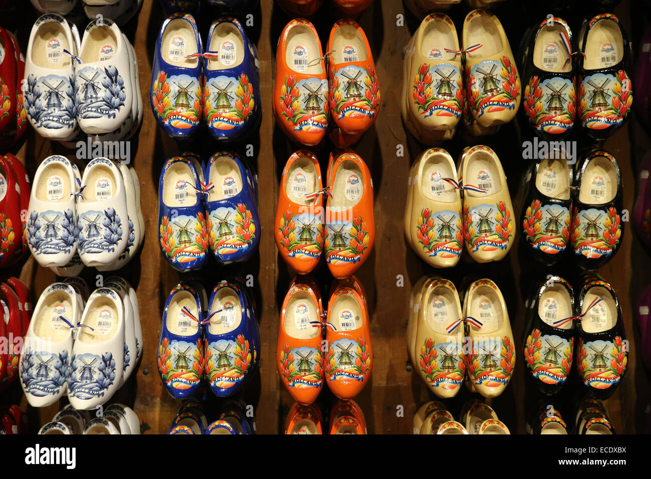 Dutch wooden shoes clog Holland Stock Photo - Alamy