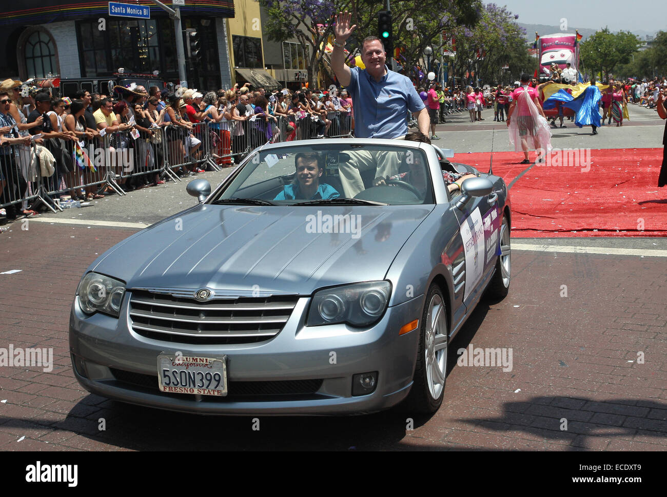West Hollywood Gay Pride Parade Featuring: Jeffrey Prang Where: West ...