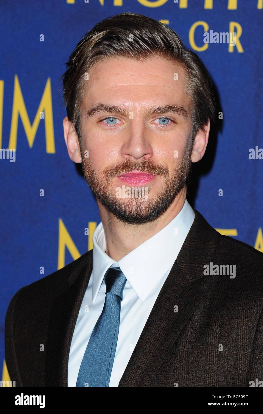 New York, NY, USA. 11th Dec, 2014. Dan Stevens at arrivals for NIGHT AT ...