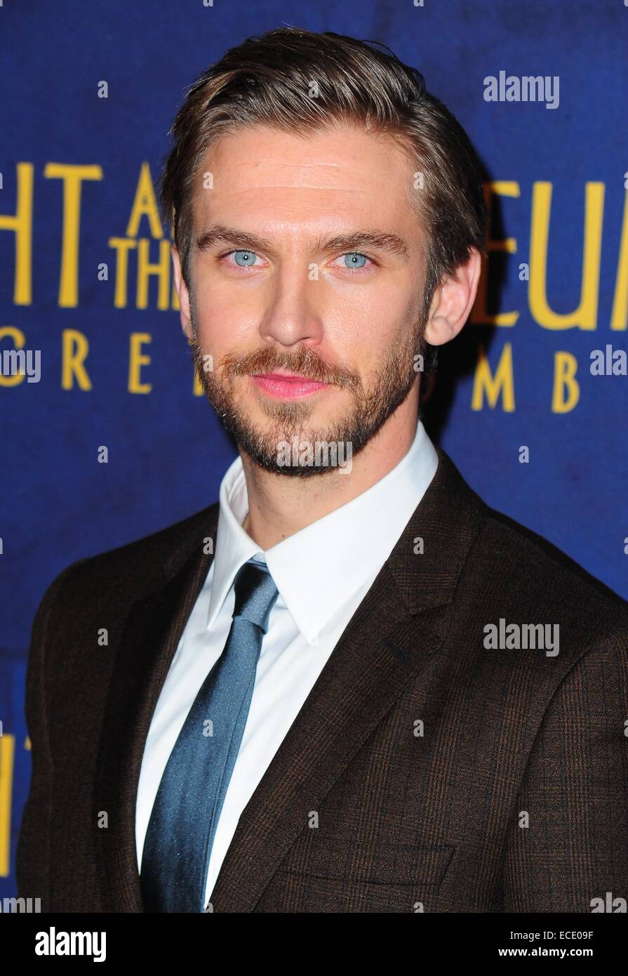 New York, NY, USA. 11th Dec, 2014. Dan Stevens at arrivals for NIGHT AT ...