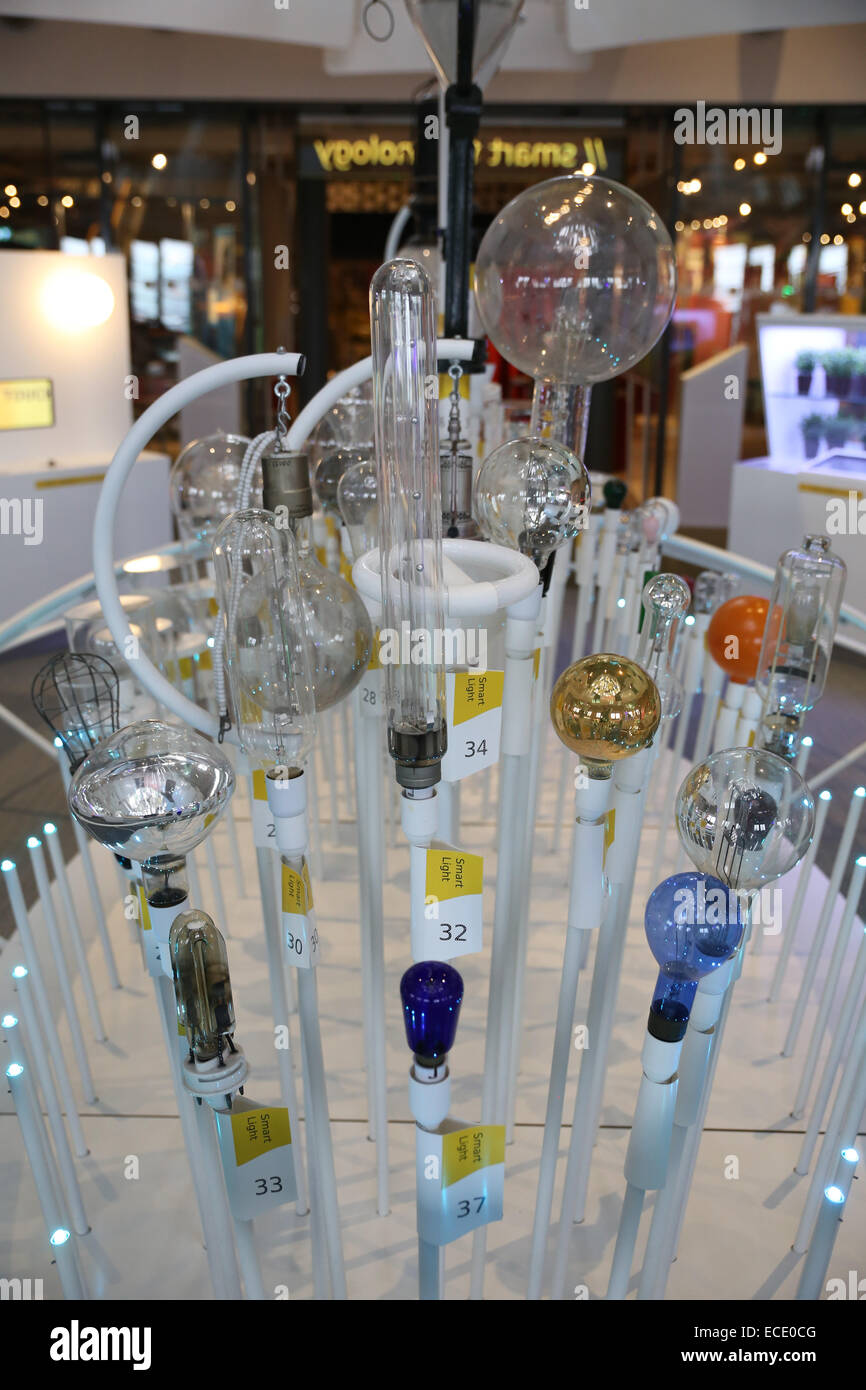 low energy light bulbs Stock Photo - Alamy