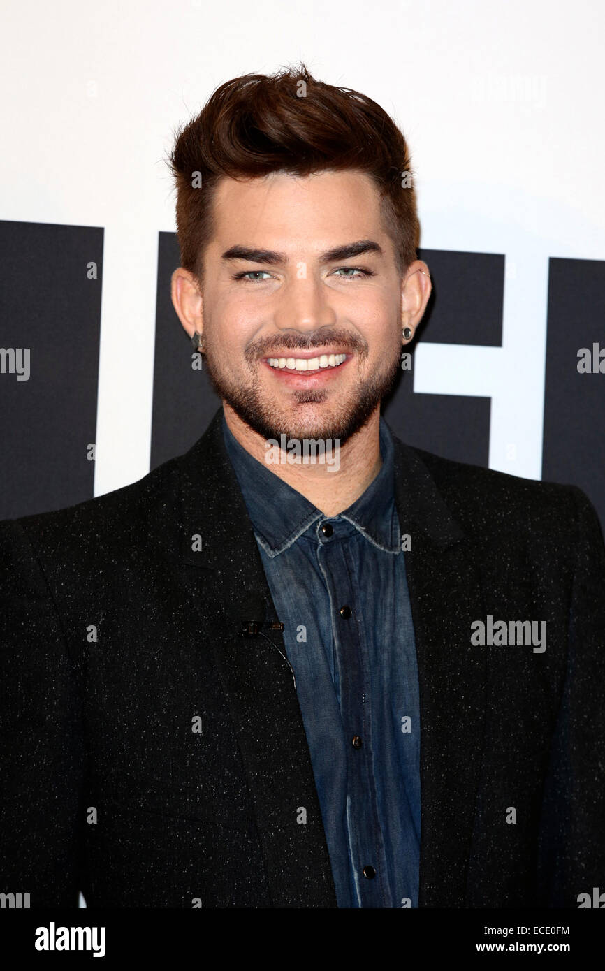 Berlin, Germany. 11th Dec, 2014. American singer Adam Lambert during a ...