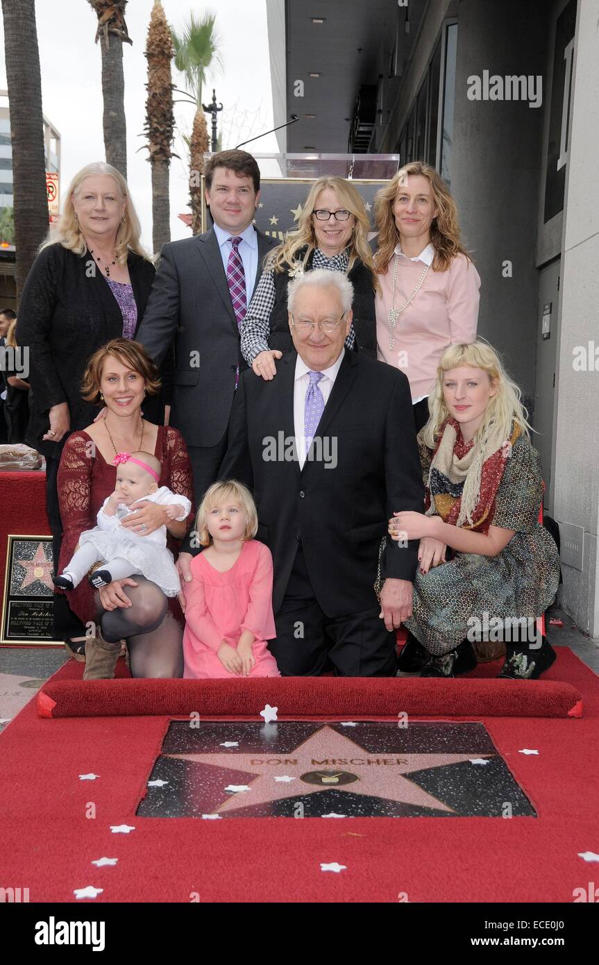 Los Angeles, CA, USA. 11th Dec, 2014. Don Mischer at the induction ...