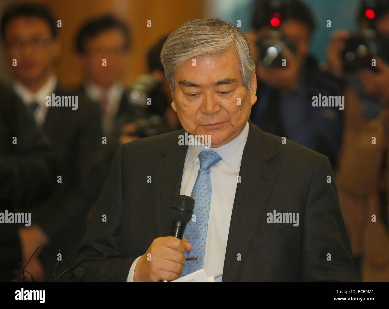 Seoul, South Korea. 12th Dec, 2014. Cho Yang-ho, DECEMBER 12, 2014 ...