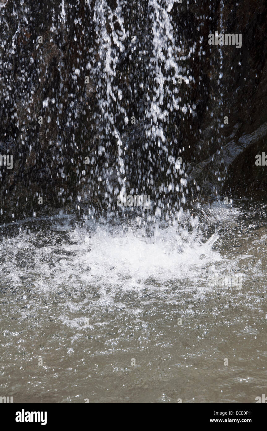 View of waterfall Stock Photo - Alamy