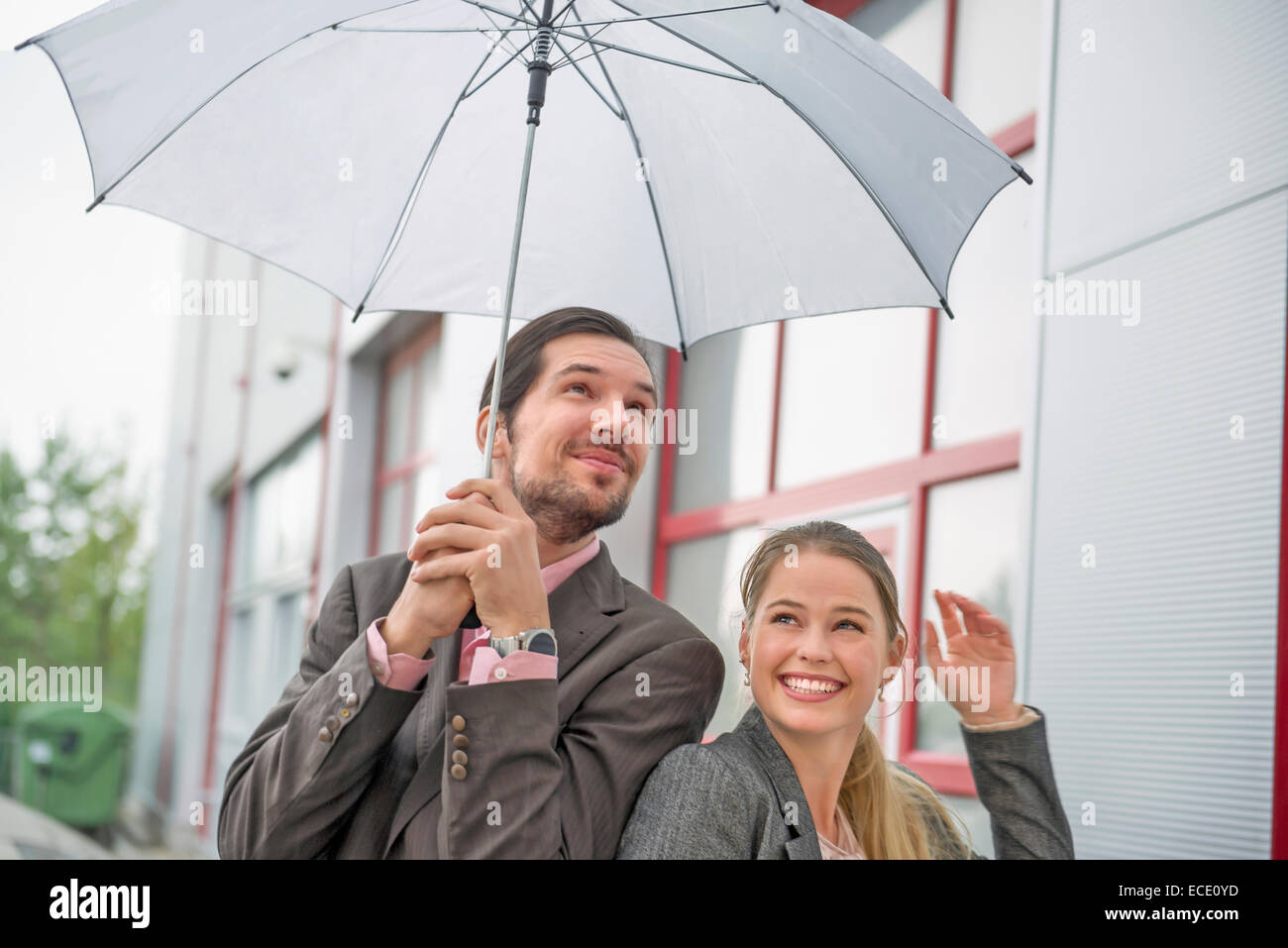 Young couple Teamwork together security Sharing Stock Photo - Alamy