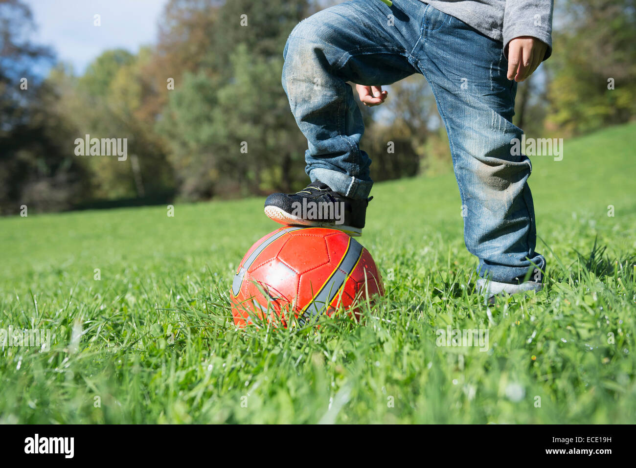 Kid stepping hi-res stock photography and images - Alamy