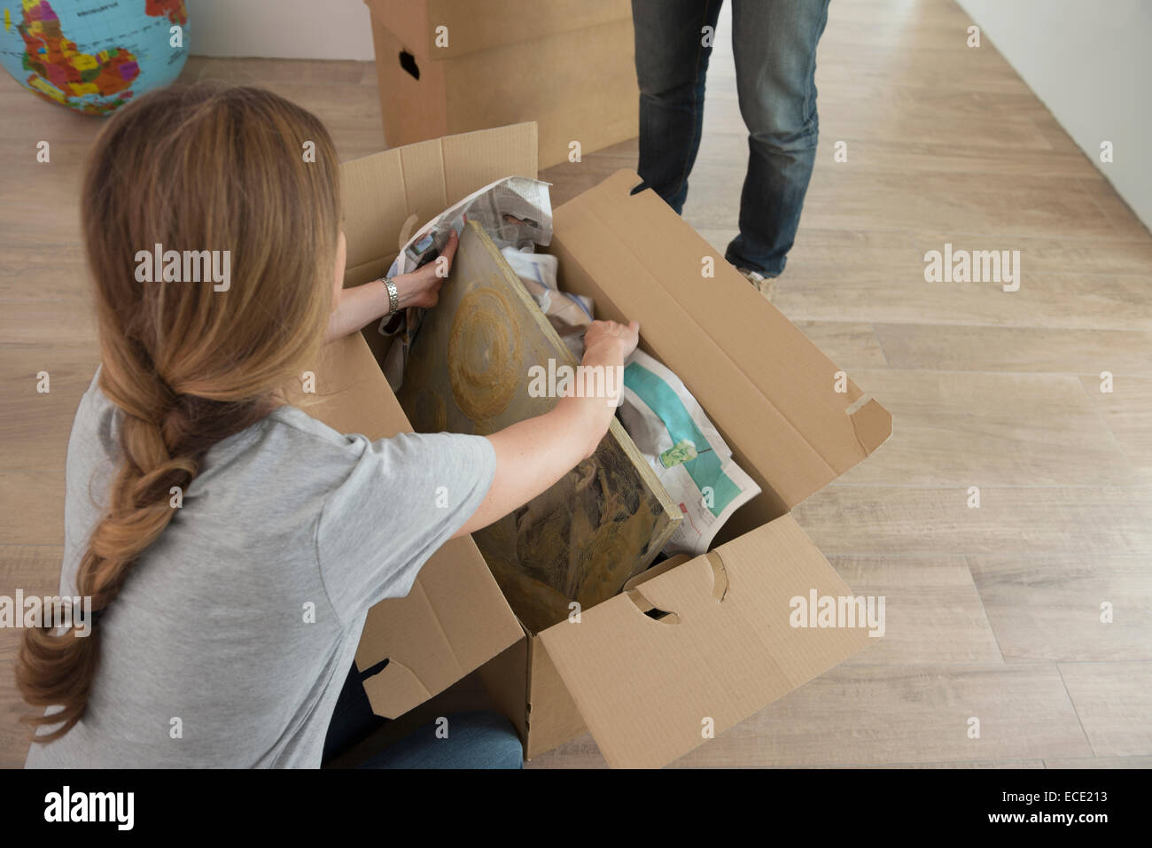 French painting family hi-res stock photography and images - Alamy