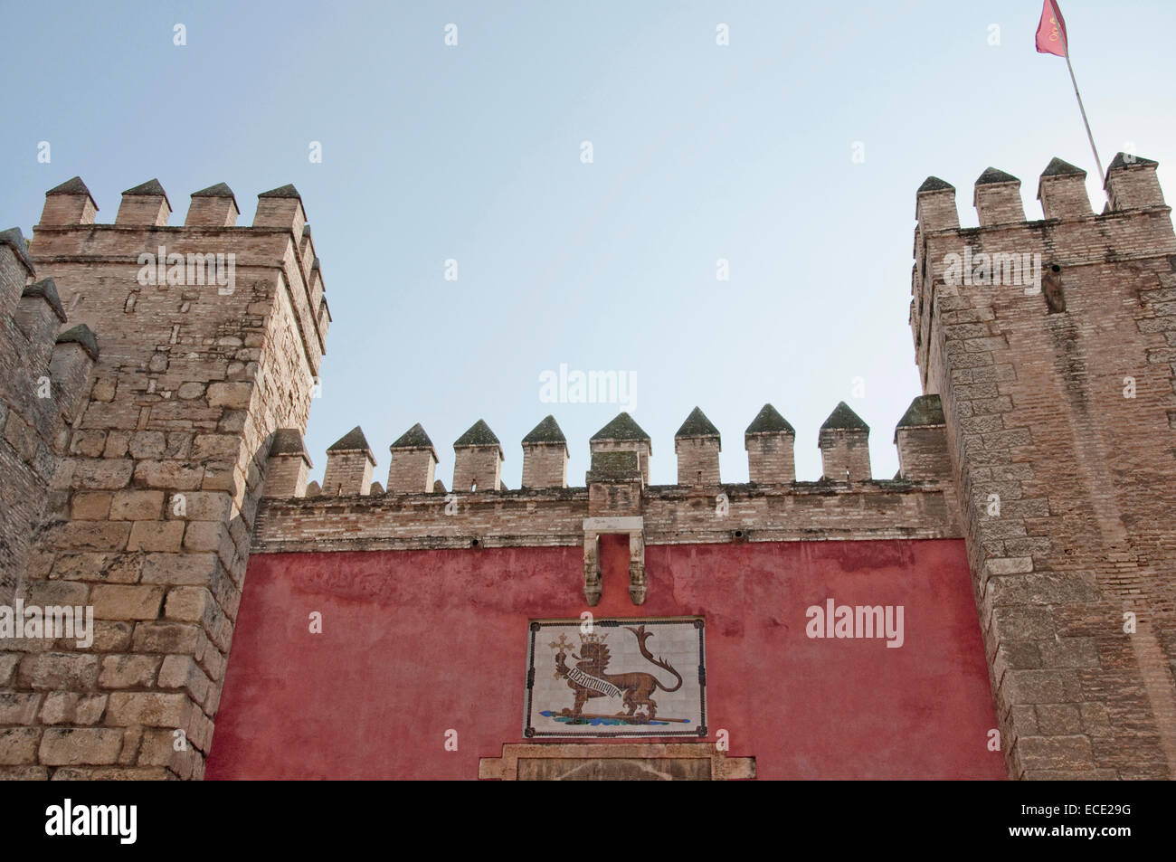 Alcazar gate lion hi-res stock photography and images - Alamy