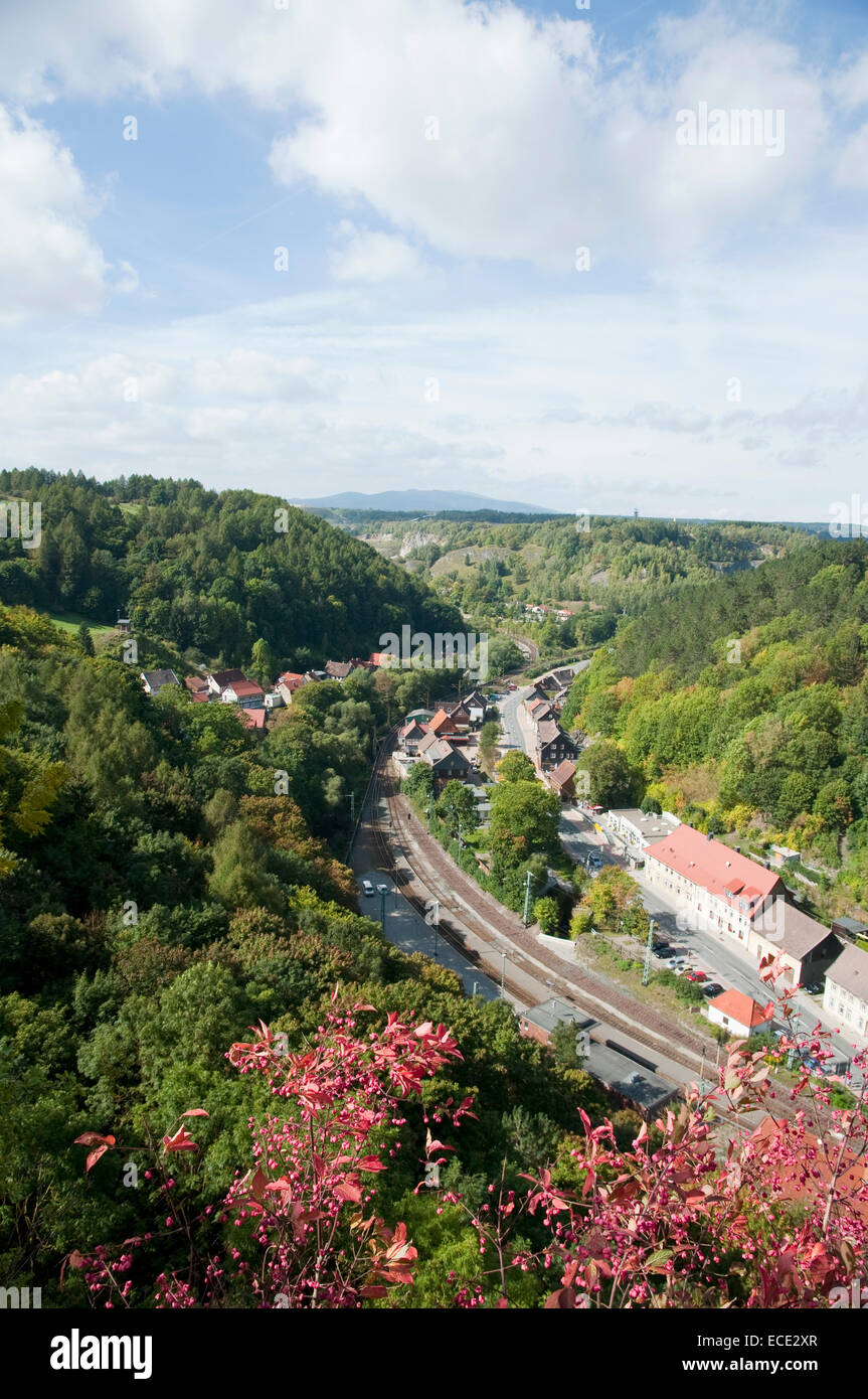 View of Rubeland, Germany Stock Photo - Alamy