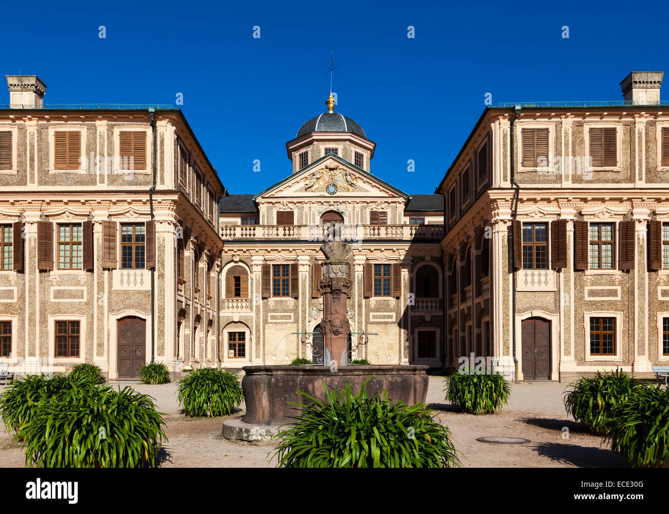 Schloss Favorite Castle, Rastatt Förch, Black Forest, Baden-Württemberg ...