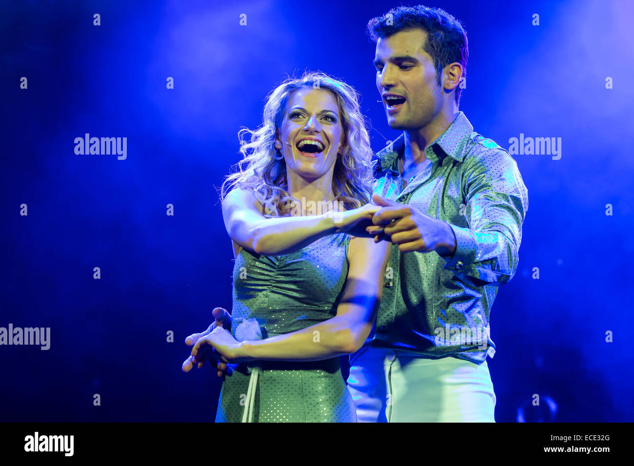 Tino Andrea Honegger and Julia Fechter starring as Tony Manero and ...