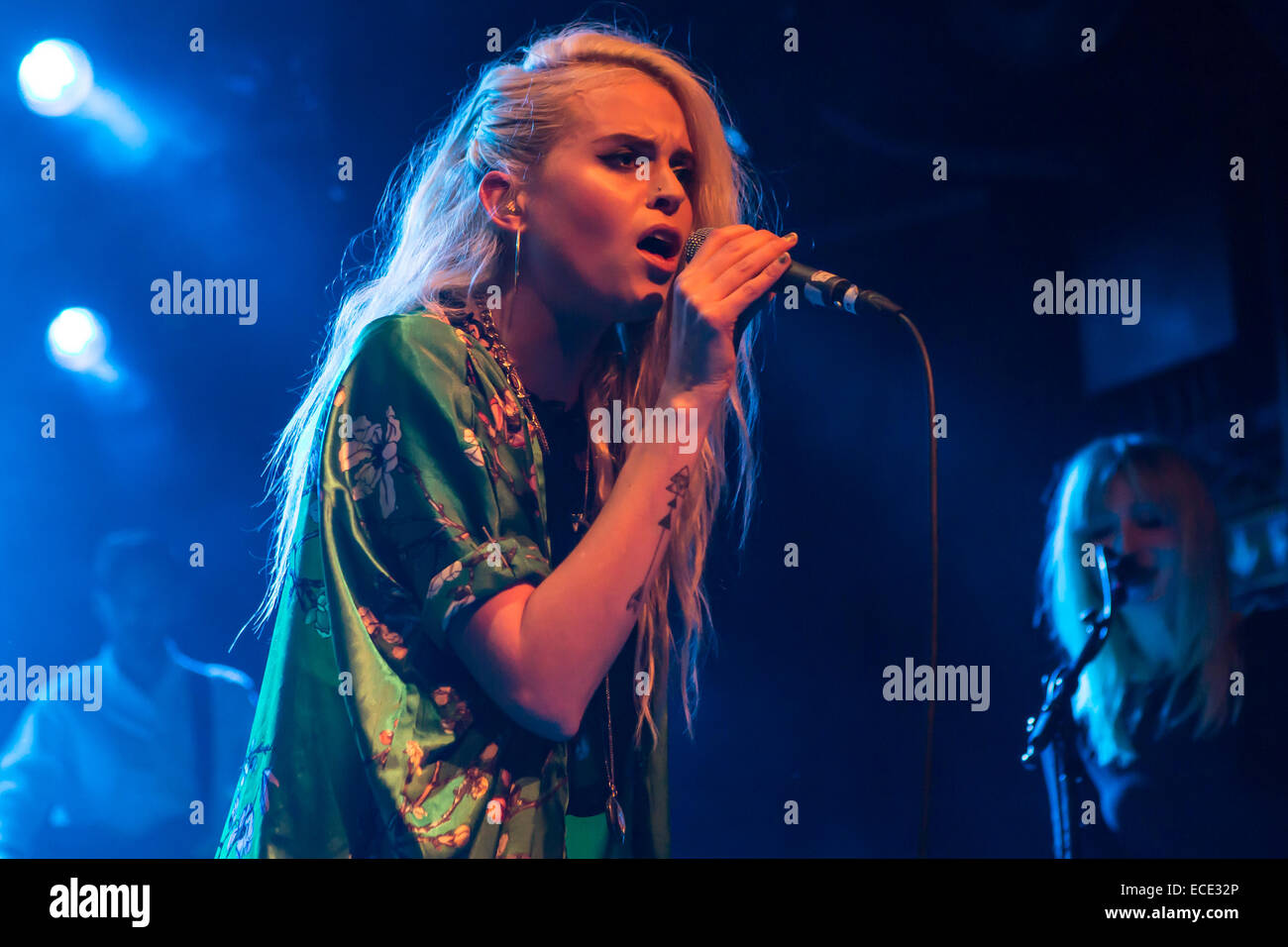 The British singer and songwriter Kyla La Grange performing live at the ...