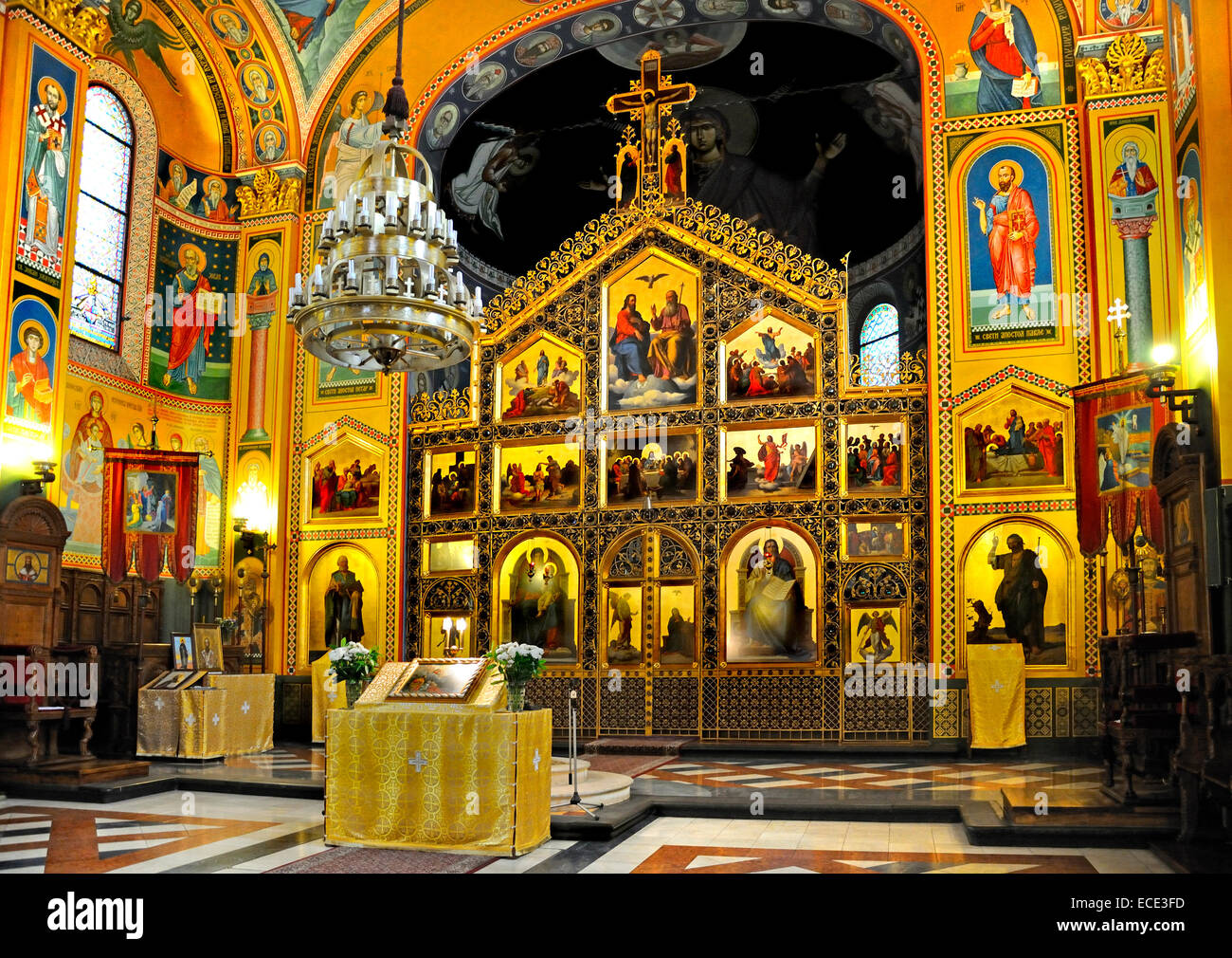 Zagreb croatia zagreb orthodox church church hi-res stock photography ...