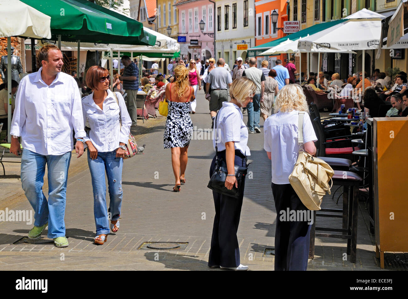 Zagreb Croatia People