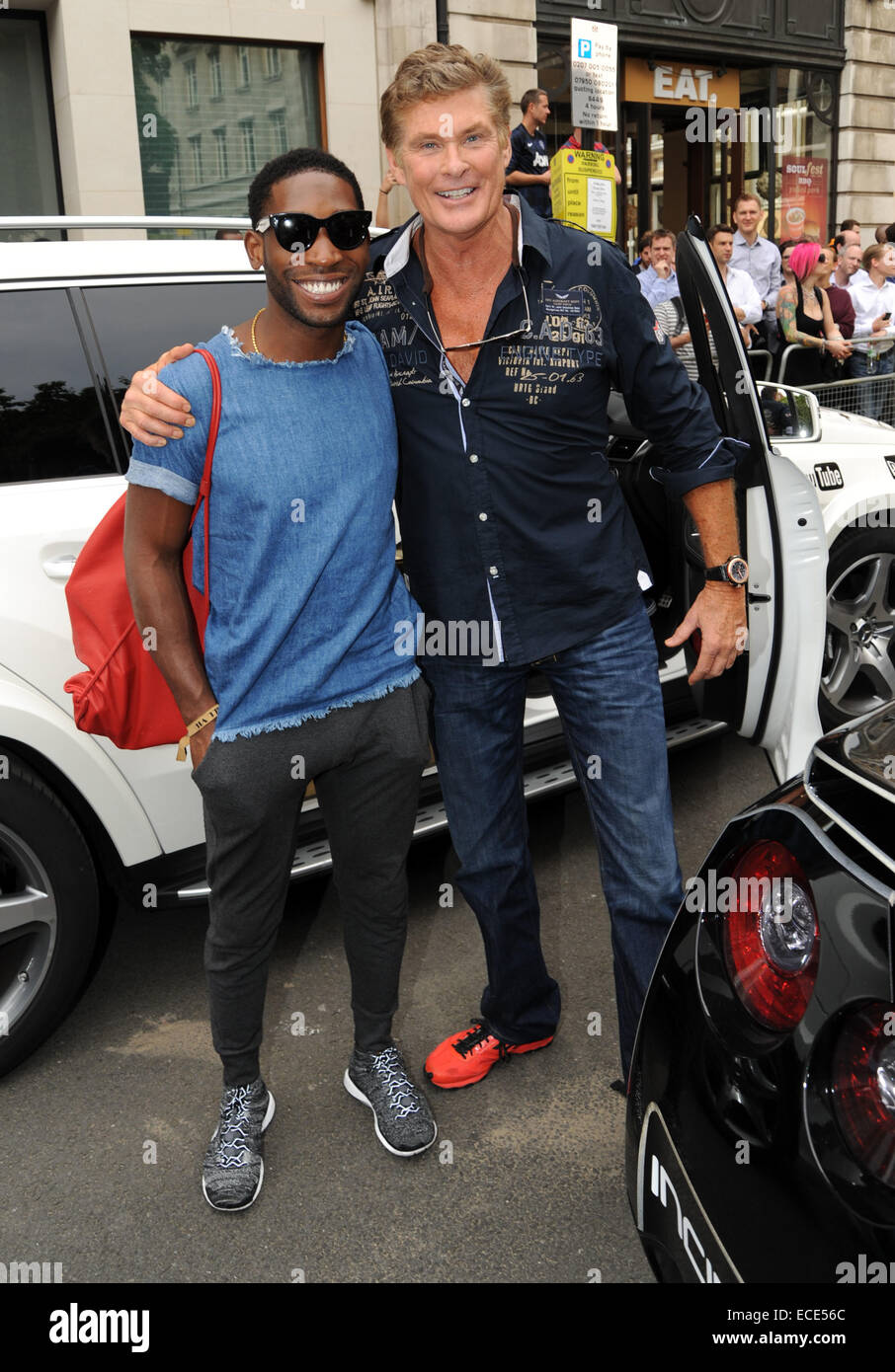 The 2014 Gumball 3000 Featuring: David Hasselhoff,Tinie Tempah Where ...
