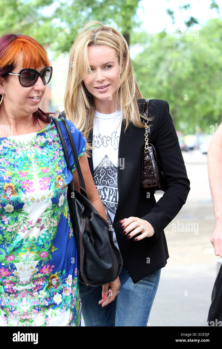 Amanda Holden outside ITV Studios Featuring: Amanda Holden Where ...