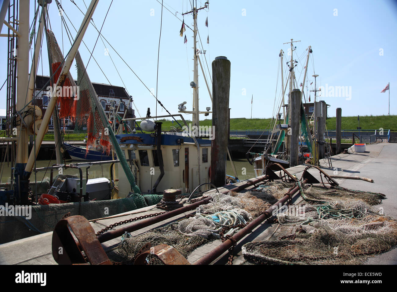 Pellworm Harbour is a fishing port, a trading port for coastal shipping ...