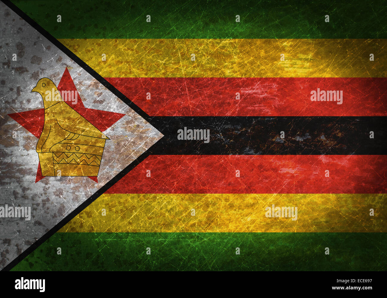White zimbabwe flag hi-res stock photography and images - Alamy