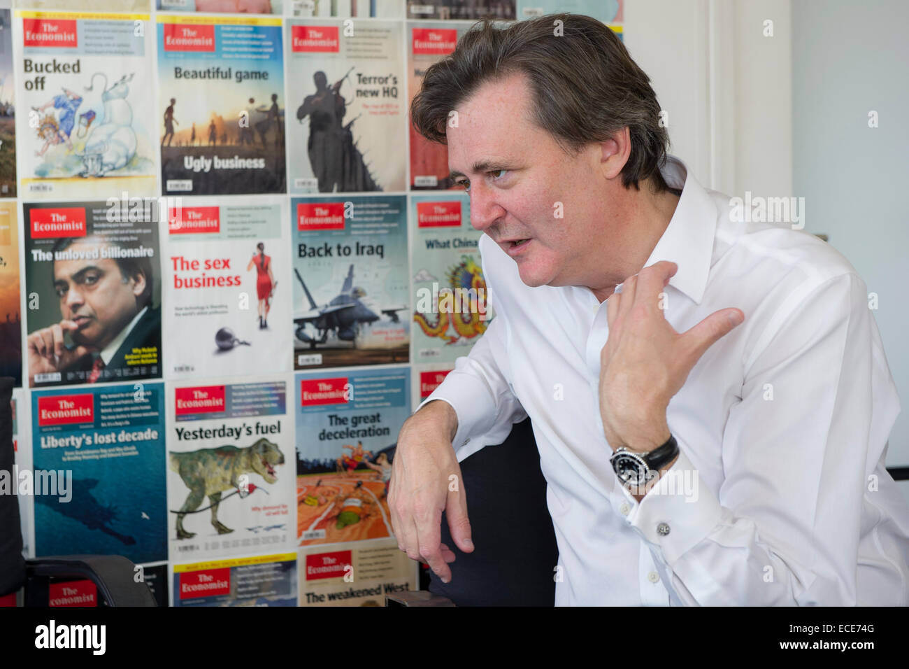John Micklethwait currently serves as the editor-in-chief of The ...