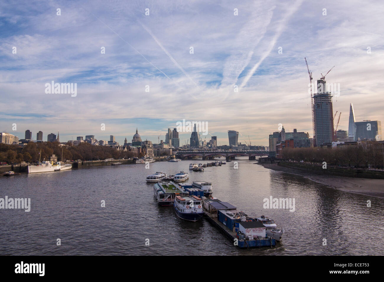 Scene from Waterloo Bridge Stock Photo - Alamy