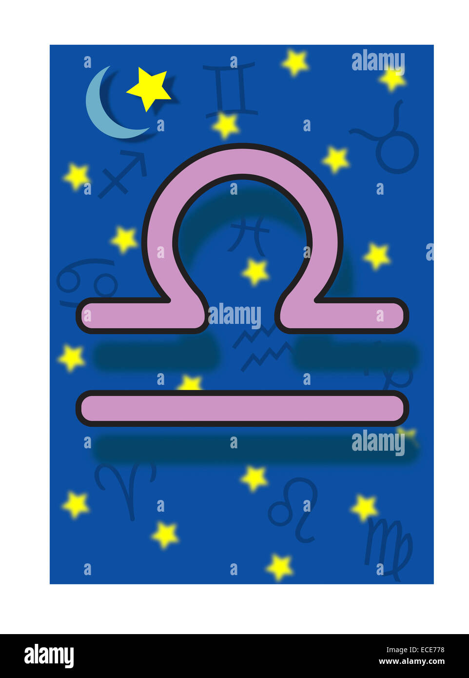 Star sign libra hi-res stock photography and images - Alamy