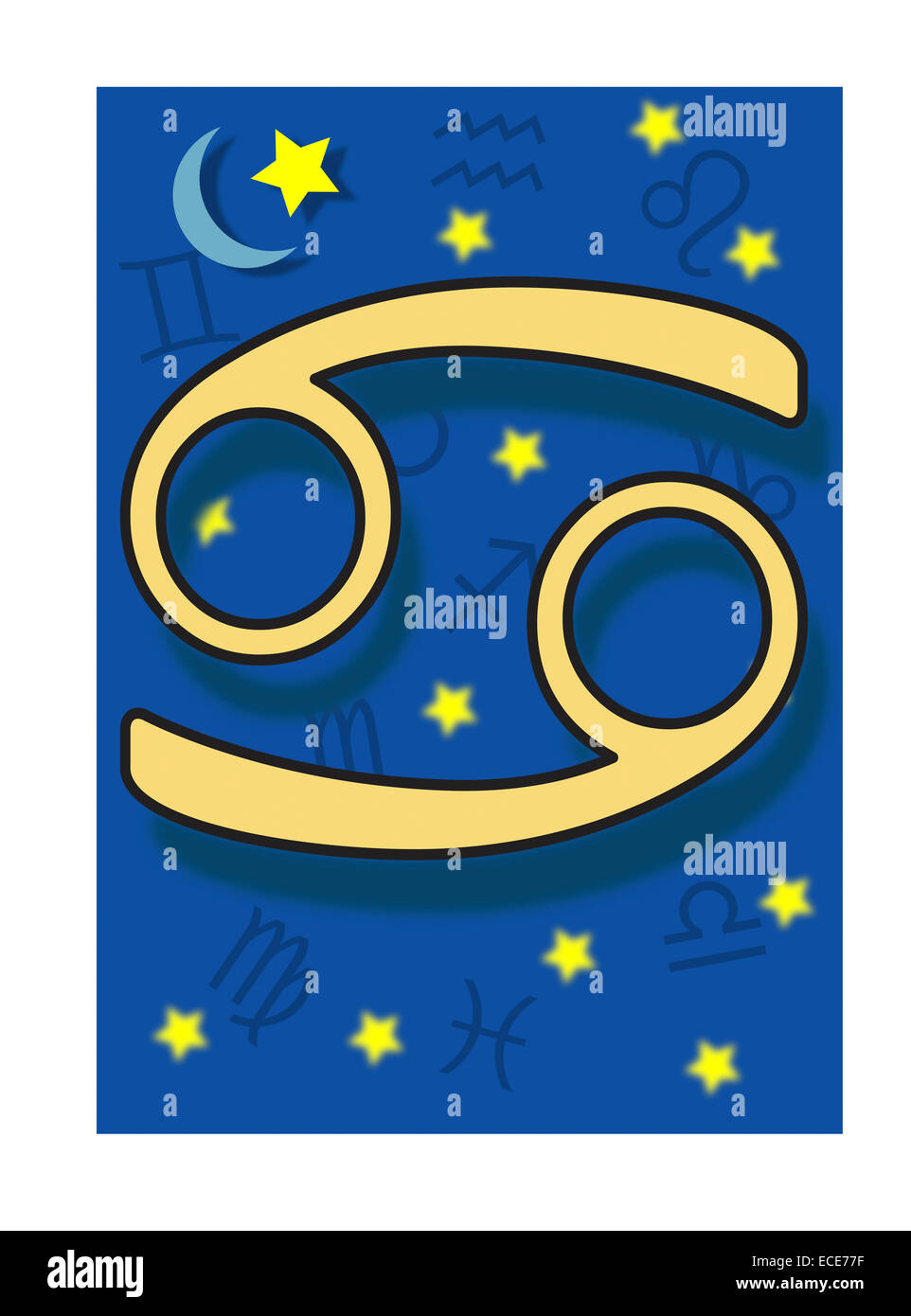 Cancer zodiac star sign hi-res stock photography and images - Alamy