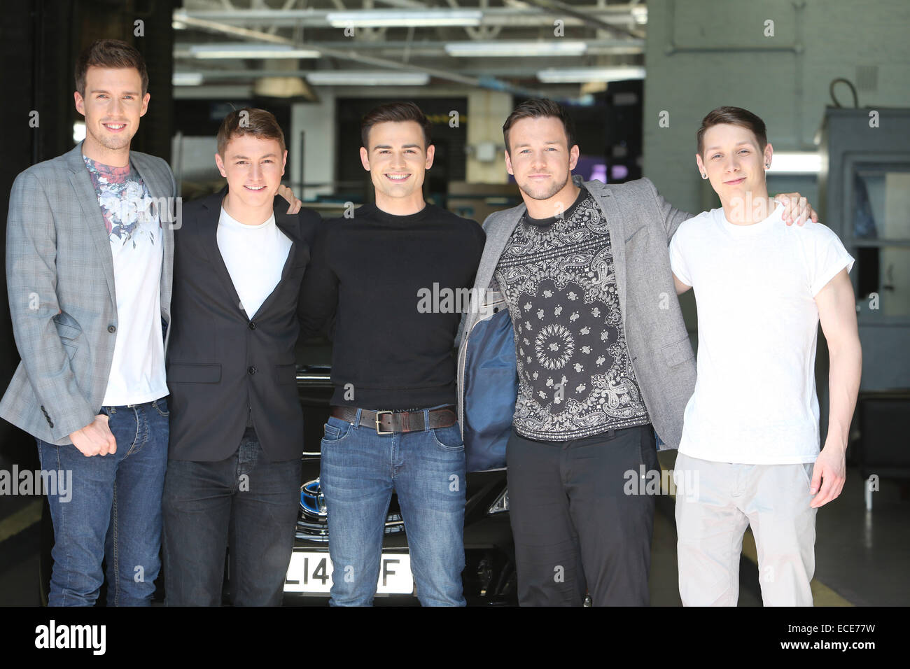 Britain got Talent winners Collabro outside ITV Studios Featuring ...