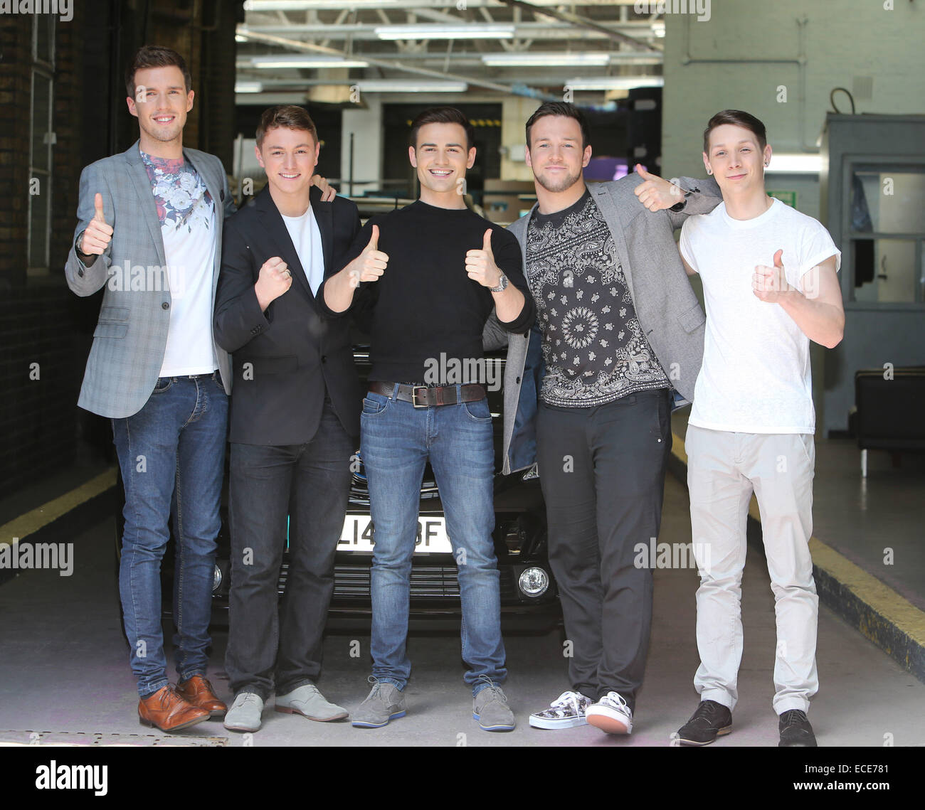 Britain got Talent winners Collabro outside ITV Studios Featuring ...