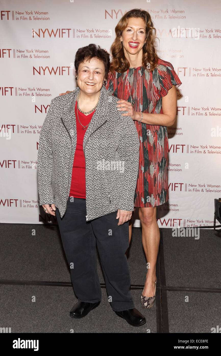 New York, NY, USA. 11th Dec, 2014. Barbara Rosenblat, Alysia Reiner at ...