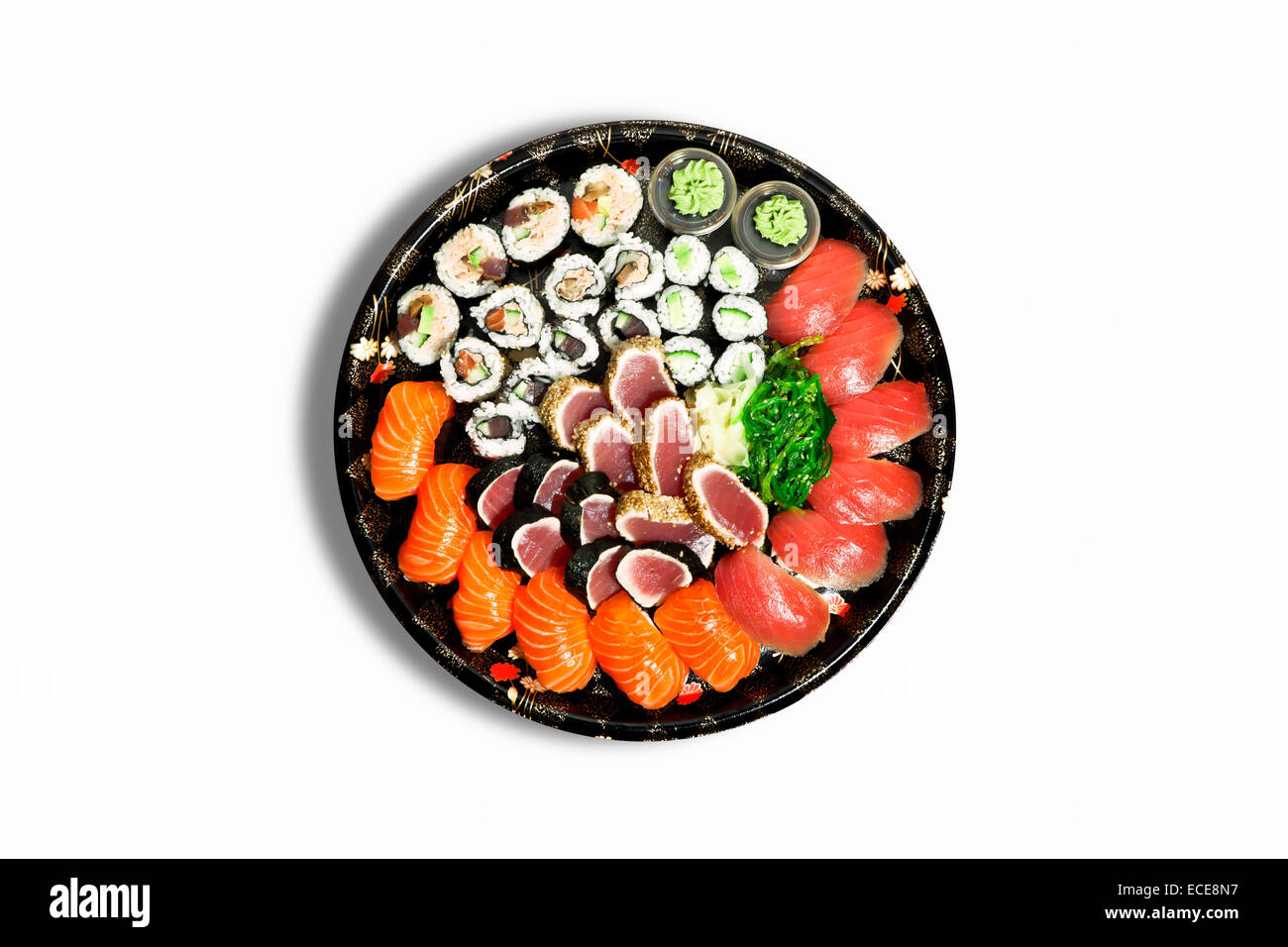 sushi, isolated on white background Stock Photo - Alamy