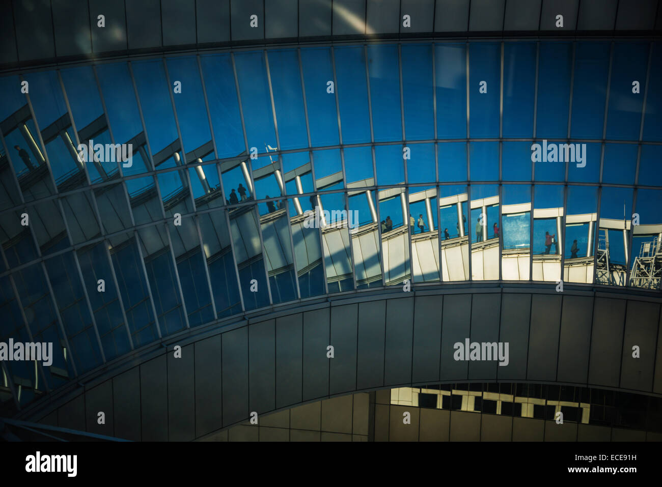 The Floating Garden Observatory, at Umeda Sky Building, Osaka, Japan ...