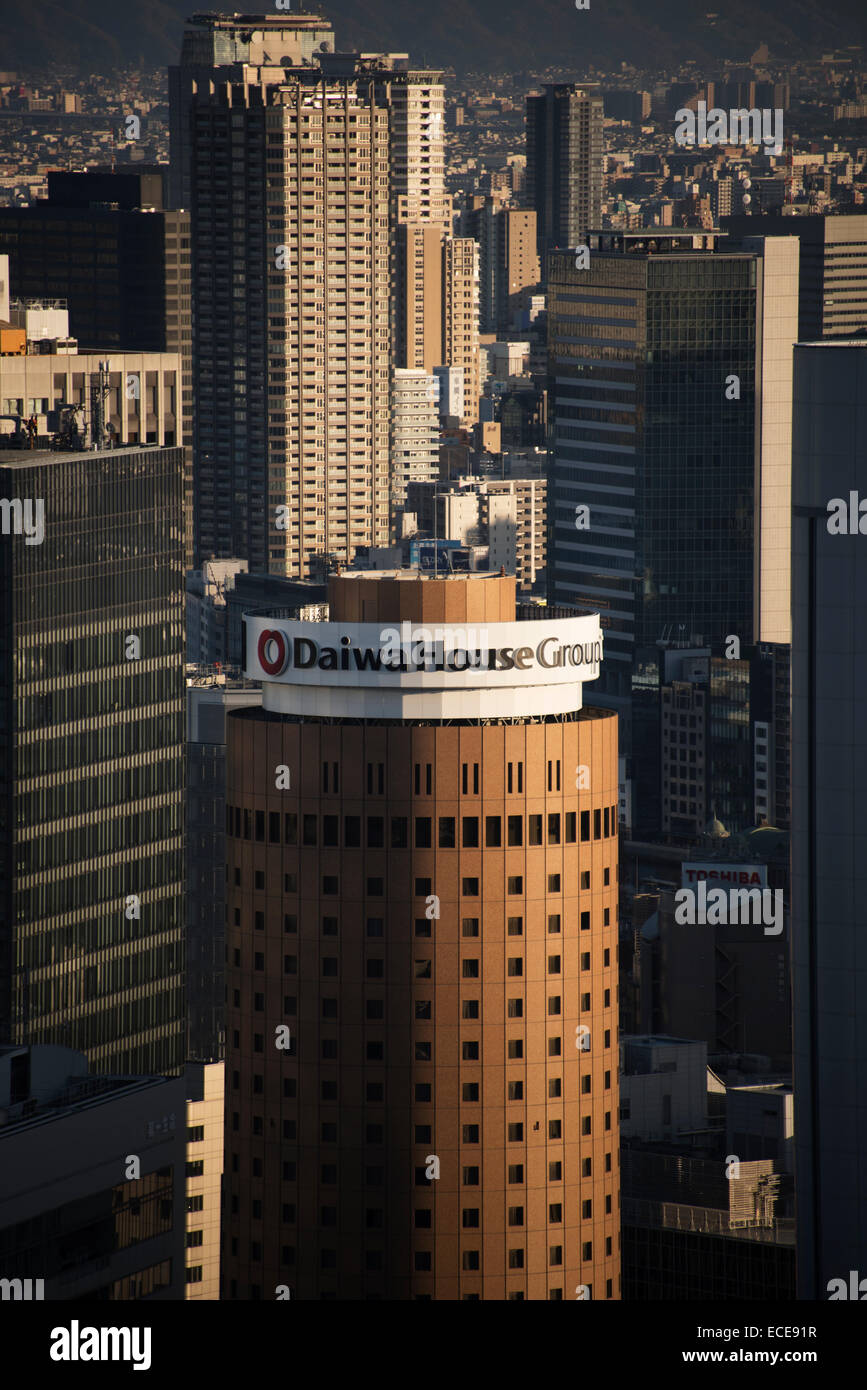 City centre modern buildings in Osaka, Japan Stock Photo - Alamy