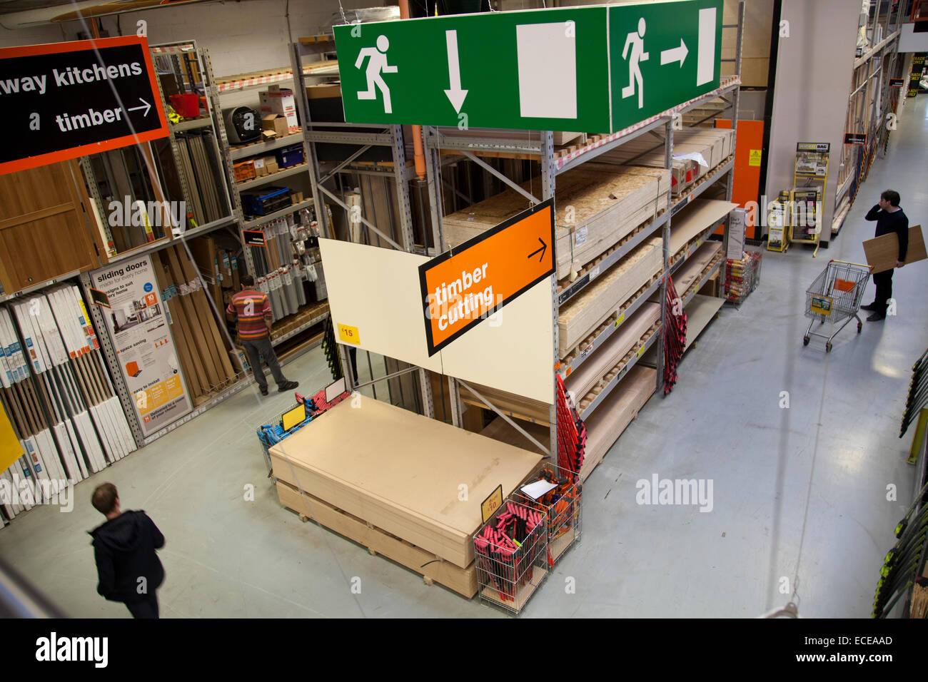 B&Q Interior - Wandsworth - London UK Stock Photo - Alamy