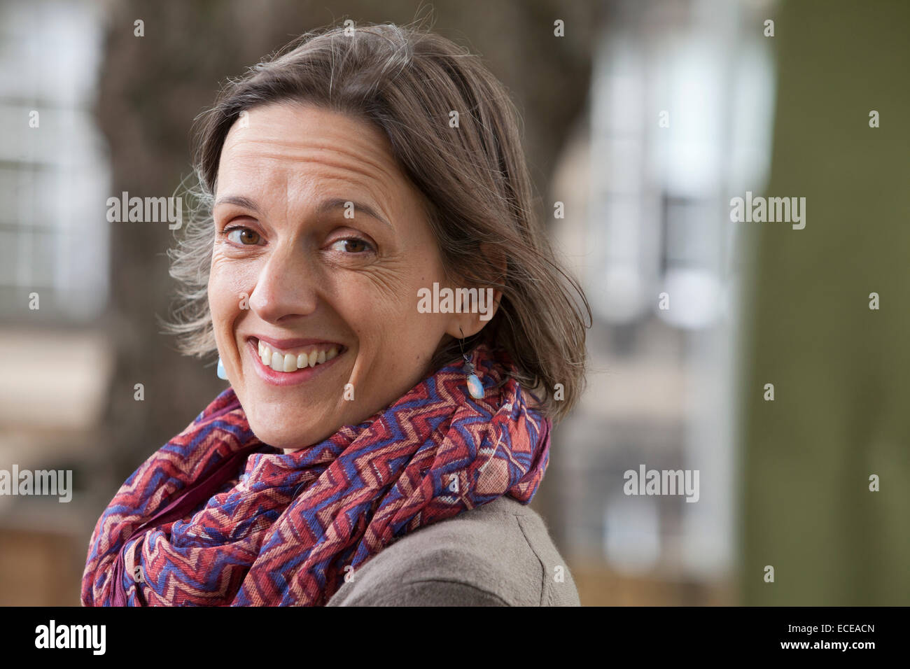 Rebecca Mead, staff writer for The New Yorker and author, at the ...
