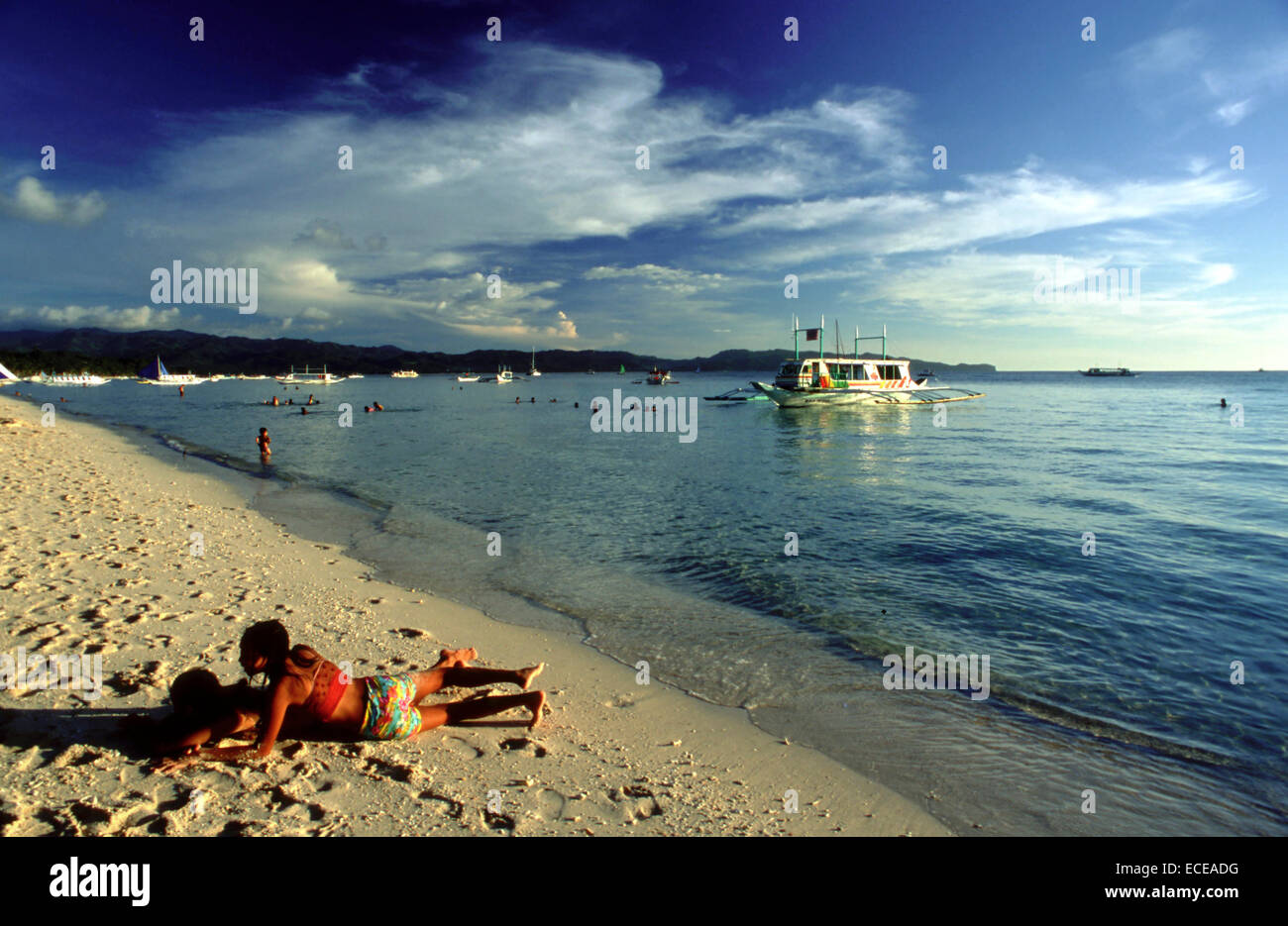 Filipino woman boracay island hi-res stock photography and images - Alamy