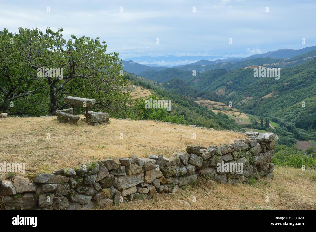 The rural Ardeche region of southern France Stock Photo - Alamy