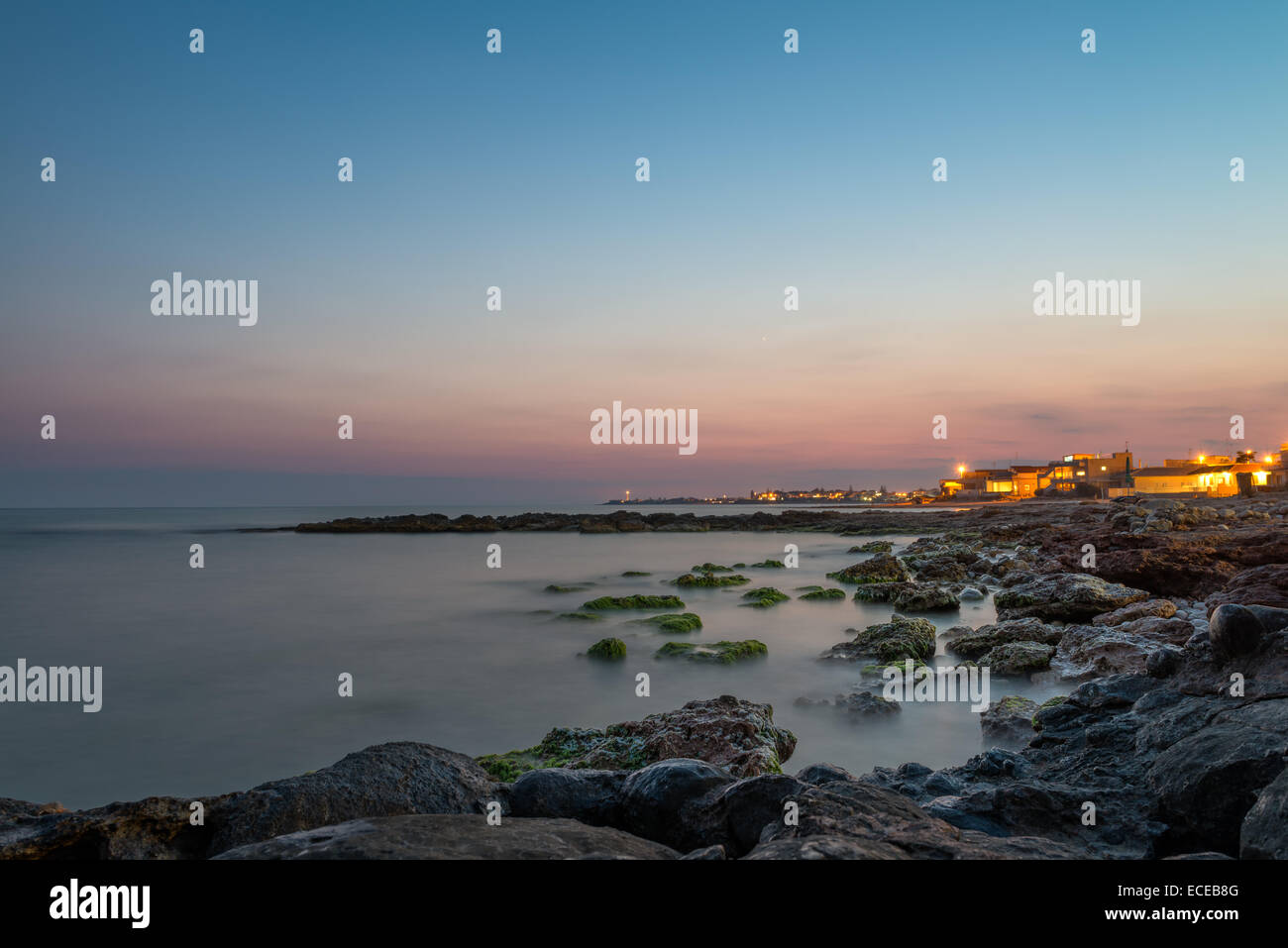 Sicily sea sunset hi-res stock photography and images - Alamy