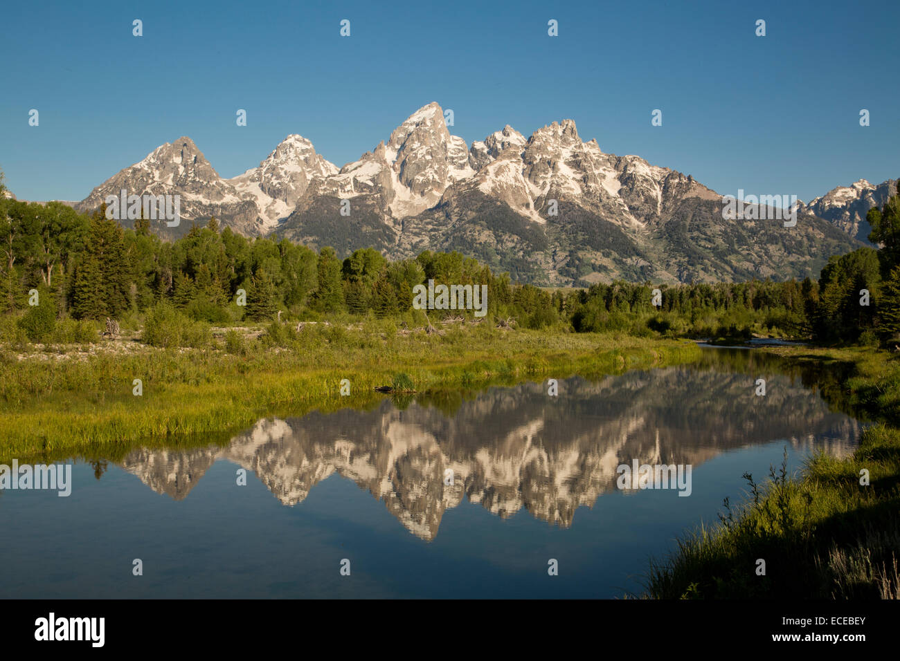 Usa wyoming view teton hi-res stock photography and images - Alamy