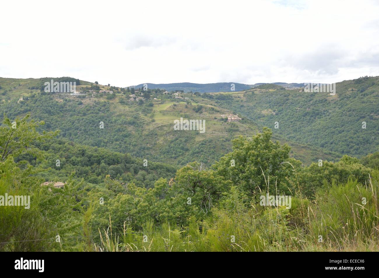 The rural Ardeche region of southern France Stock Photo - Alamy
