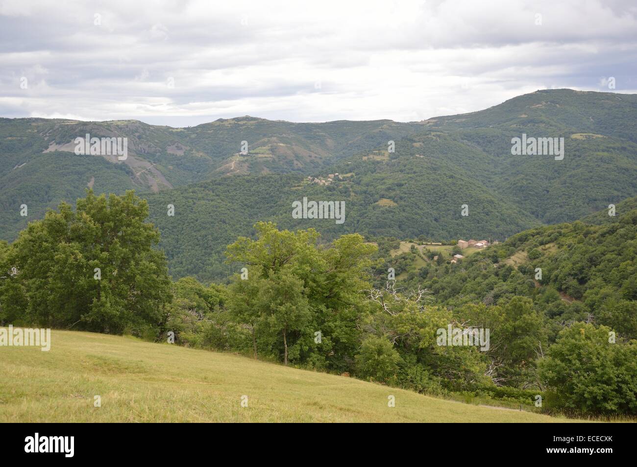 The rural Ardeche region of southern France Stock Photo - Alamy