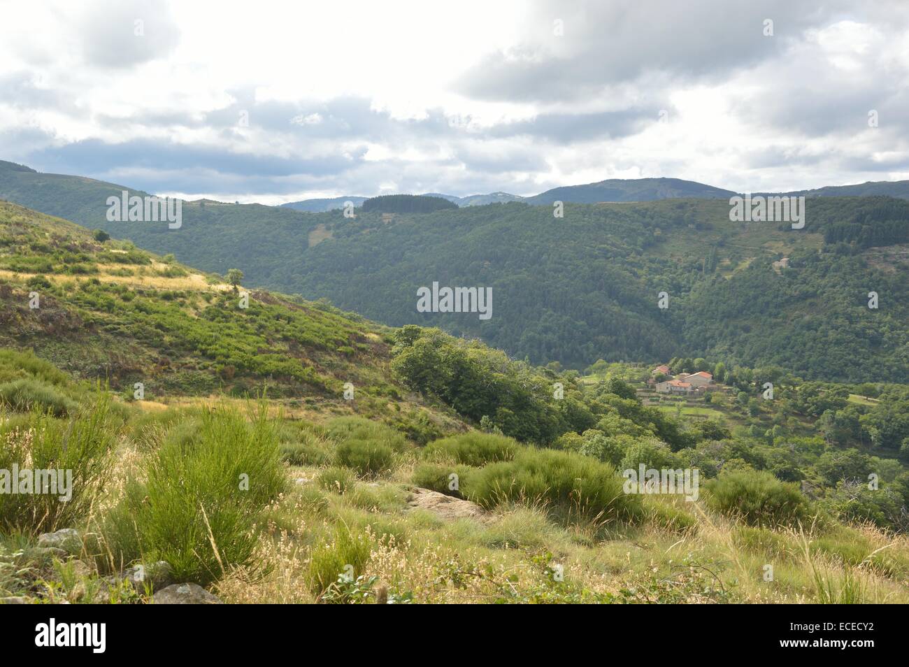 The rural Ardeche region of southern France Stock Photo - Alamy