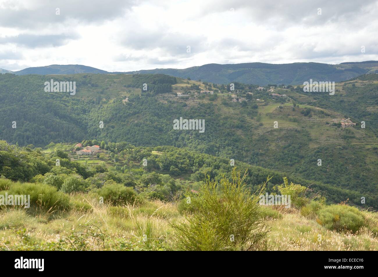The rural Ardeche region of southern France Stock Photo - Alamy