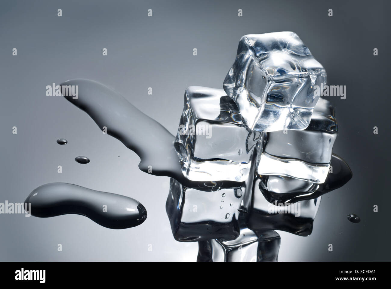 ice cubes with water drops Stock Photo - Alamy