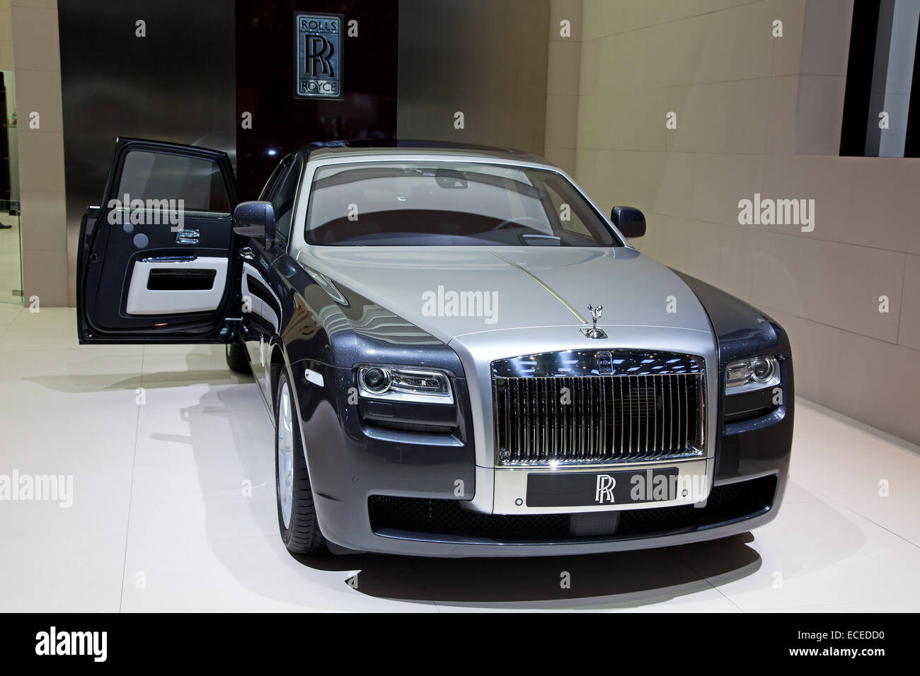 GENEVA - MARCH 8: The Rolls Royce Phantom Spirit on display at the 81st ...