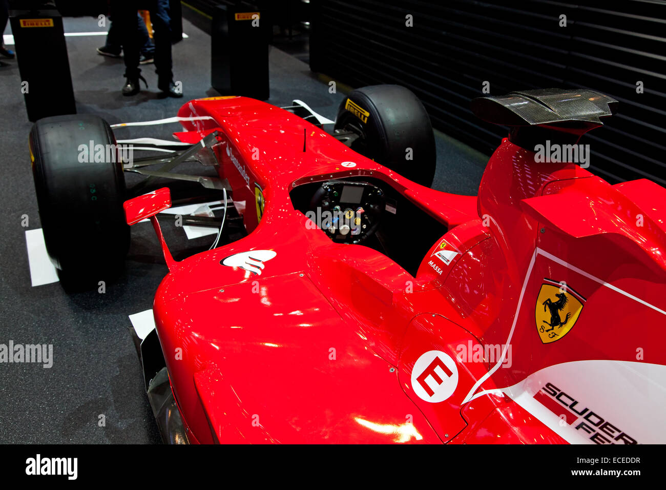 GENEVA - MARCH 8: The Ferrari F1 2011 on display at the 81st ...