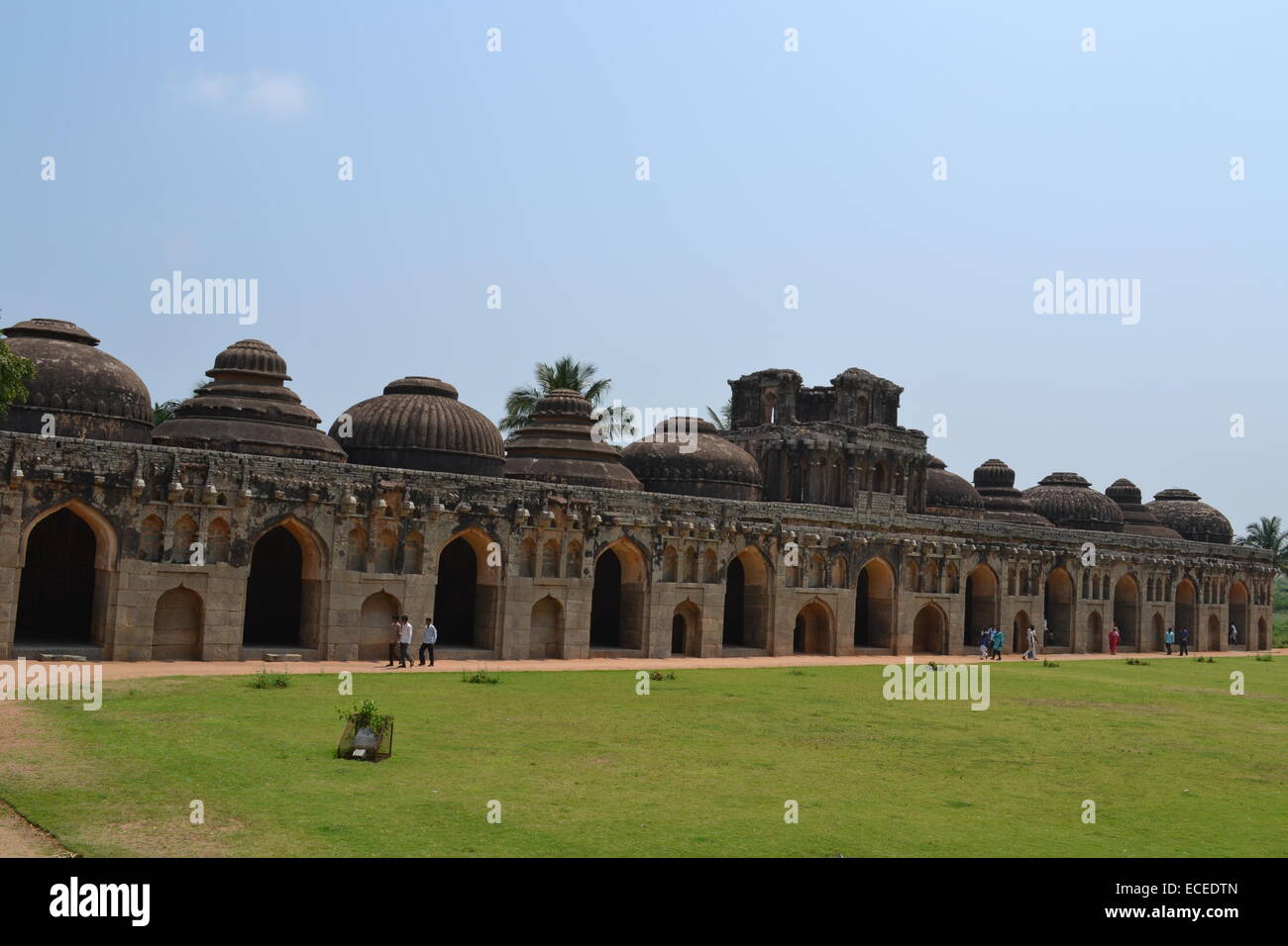 Elephant Stables @ Hampi - UNESCO World Heritage site Stock Photo - Alamy
