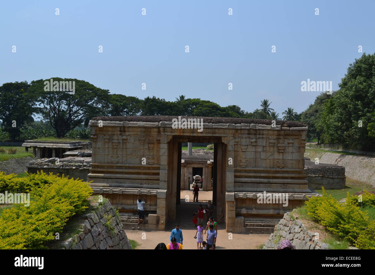 Underground Shiva Temple @ Hampi - UNESCO World Heritage site Stock ...