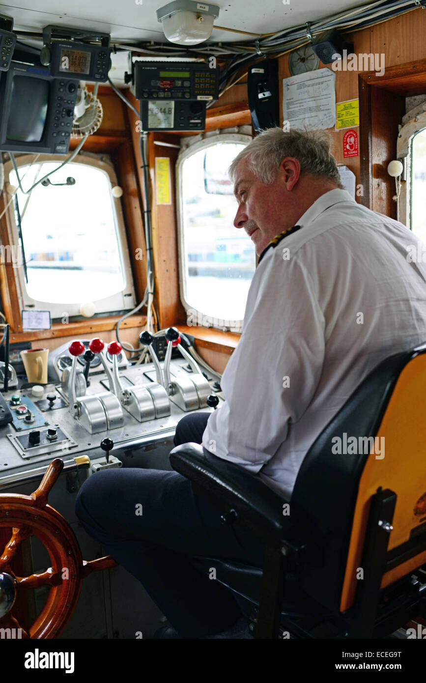 Ferry boat captain working hi-res stock photography and images - Alamy